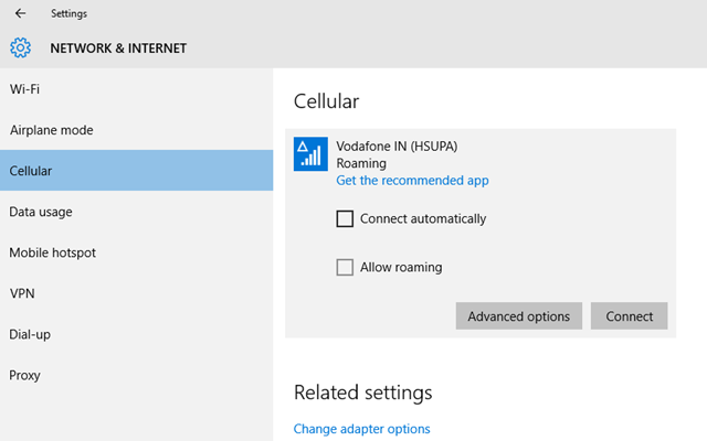 How To Configure Cellular Data And Apn On Windows 10