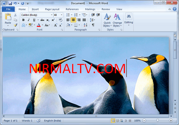 How To Add Image As Background In Word 2010