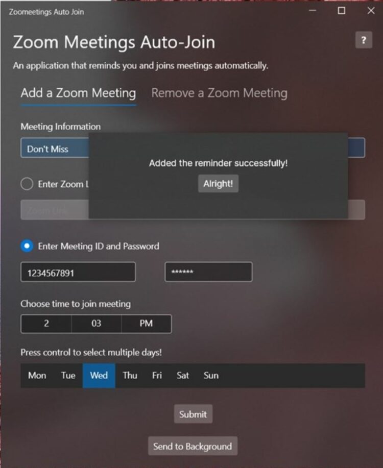 How to Automatically Join Zoom Calls at the Specified Time