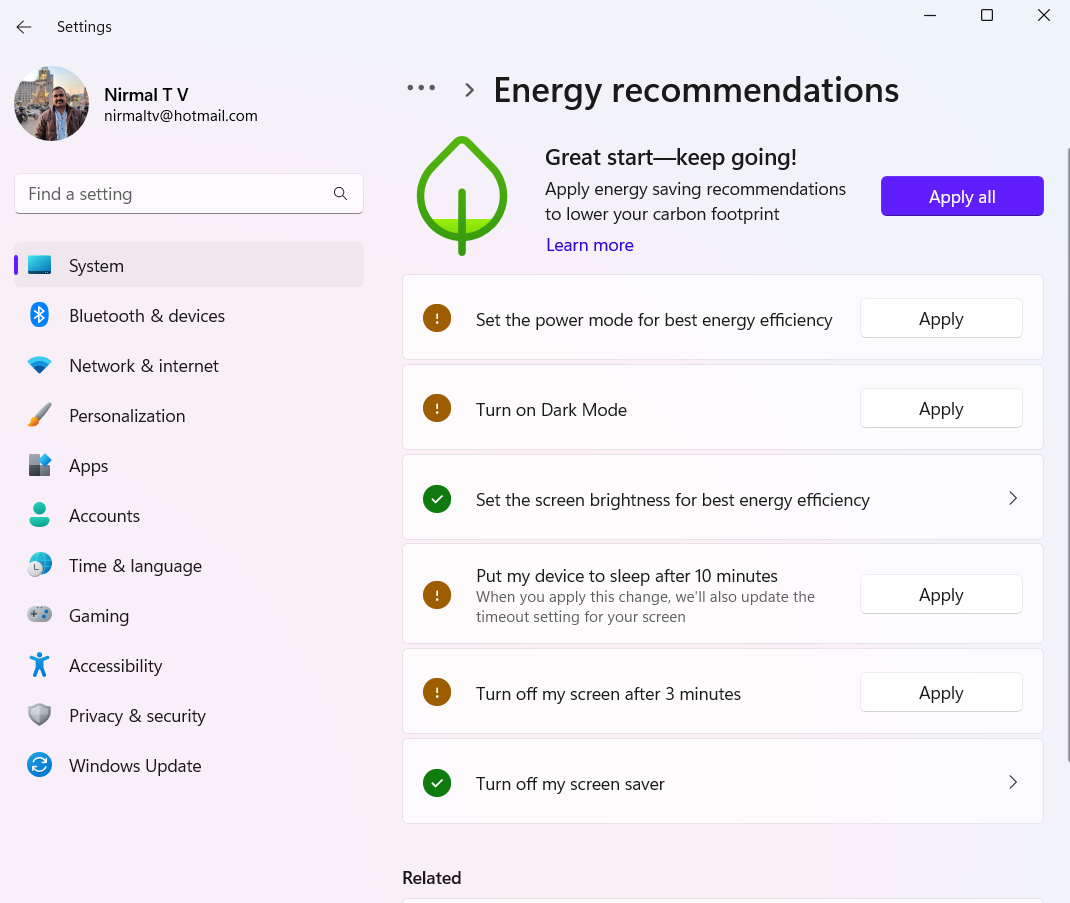 How to Enable Energy Management in Windows 11