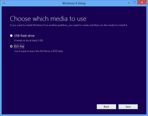 Download Windows 8 ISO from Microsoft