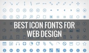10 Best Icon Fonts for Web Design