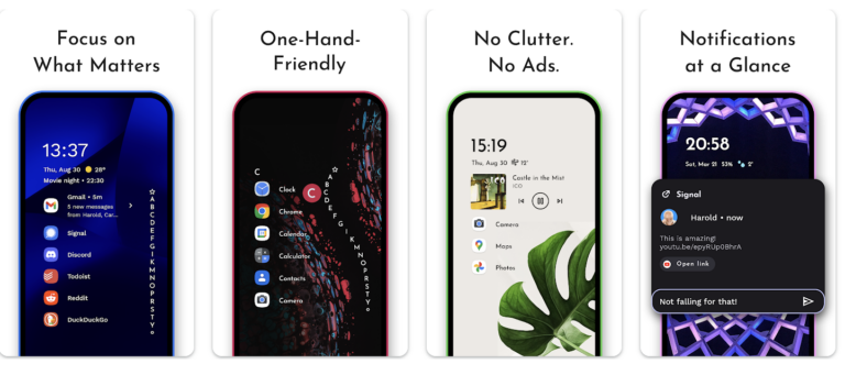 5 Best Minimalistic Android Launchers