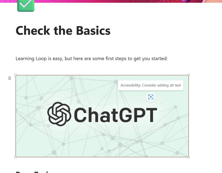 How to Insert an Image in Microsoft Loop