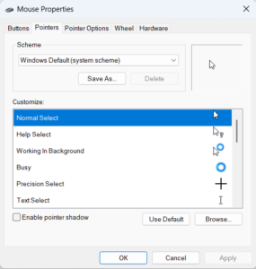 Fix Cursor Turns White/ Invisible in Windows