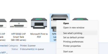 How to Fix "Get an app to open this 'ms-print-queue' link" Error on Windows