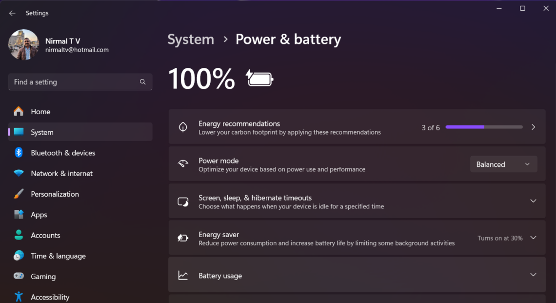 How to Use Energy Saver on Windows 11